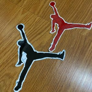 Hand Crafted | Other | Jordan Jumpman Logo Decal Sticker Size 5 78 ...